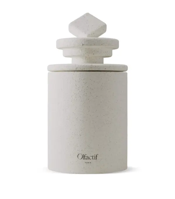 OLFACTIF Virgo Palo Santo Candle - White
