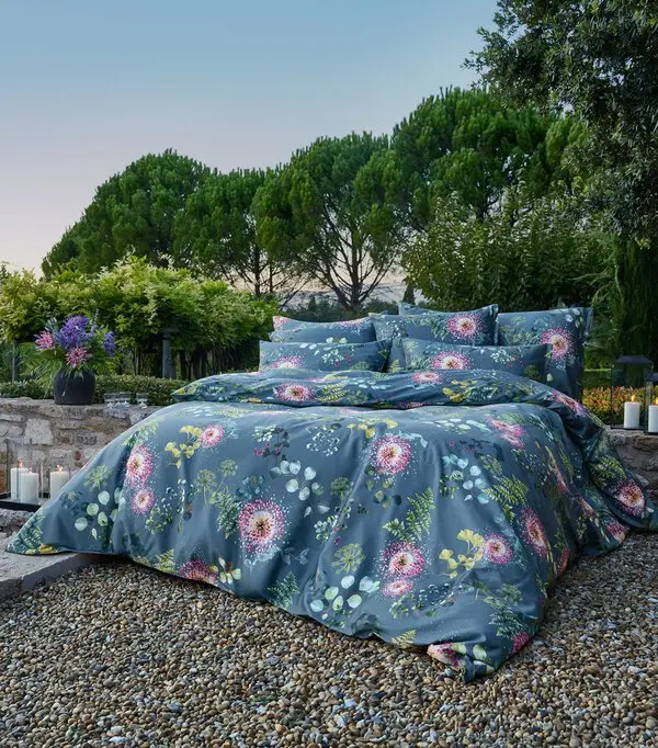 SCHLOSSBERG Cotton Sateen Nele King Oxford Pillowcase - Green