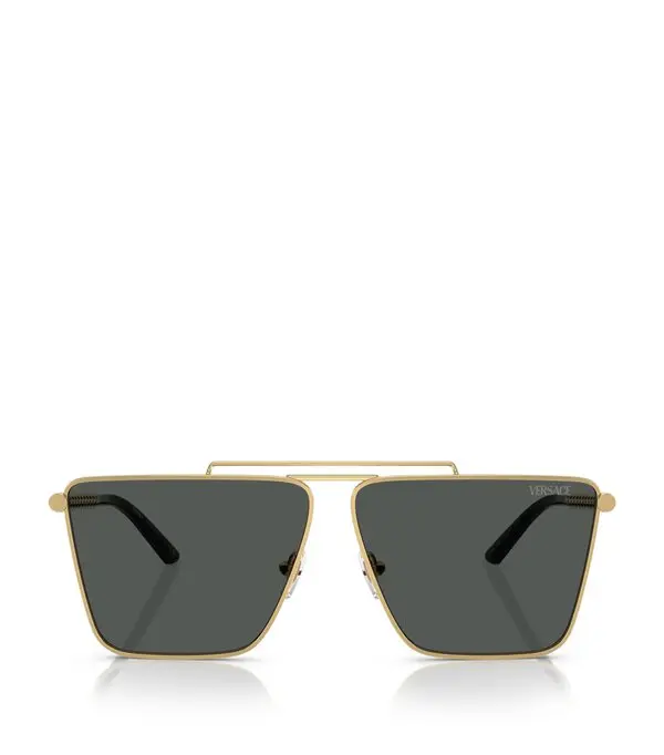 Versace Ve2266 Sunglasses - Gold