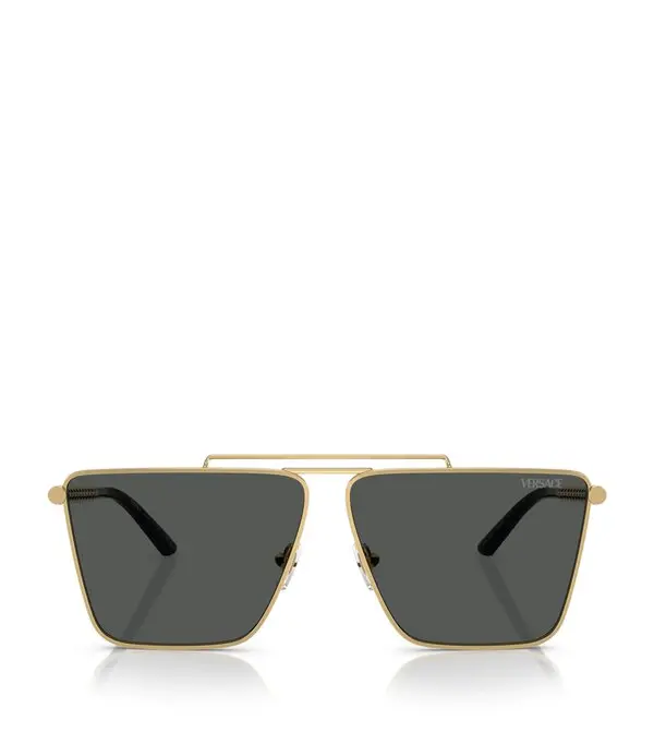 Versace Ve2266 Sunglasses - Gold