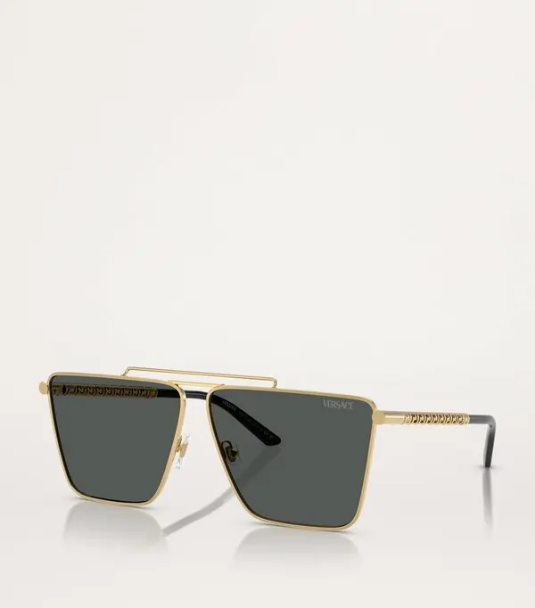 Versace Ve2266 Sunglasses - Gold