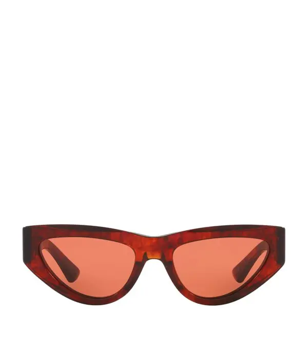 Bottega Veneta Acetate Sunglasses - Brown