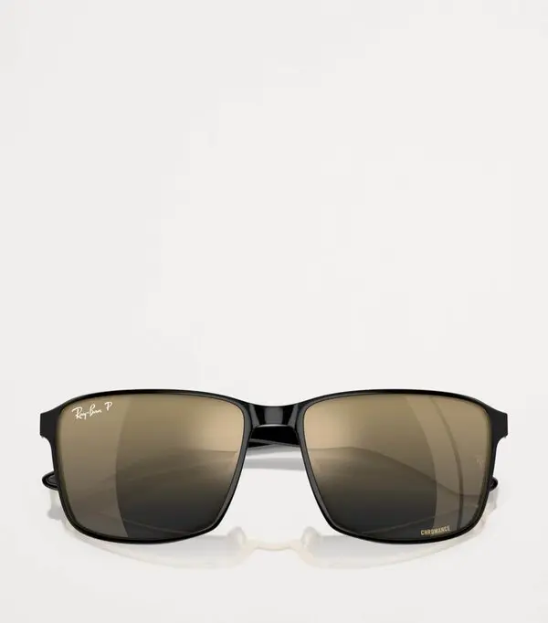 Ray-ban Metal Rb3721ch Chromance Sunglasses - Black