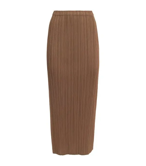 Issey Miyake Pleated Maxi Skirt