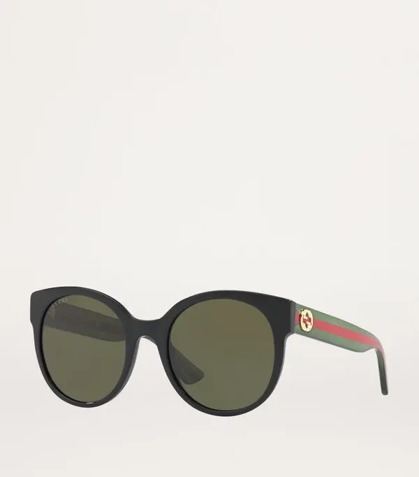 Gucci Round Cat Eye Sunglasses