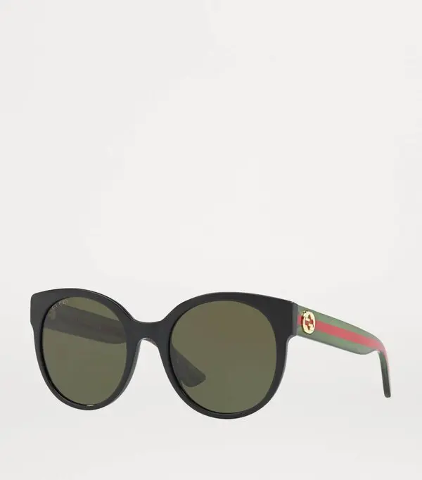 Gucci Round Cat Eye Sunglasses