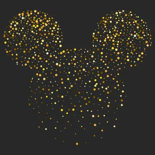 MICKEY & FRIENDS Confetti Mickey Mouse Logo Graphic T-shirt