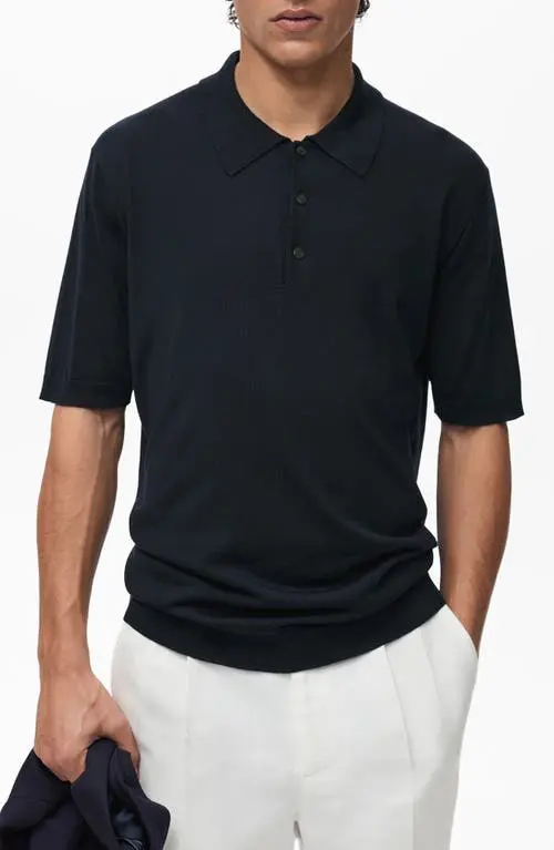 Mango Fine Knit Polo