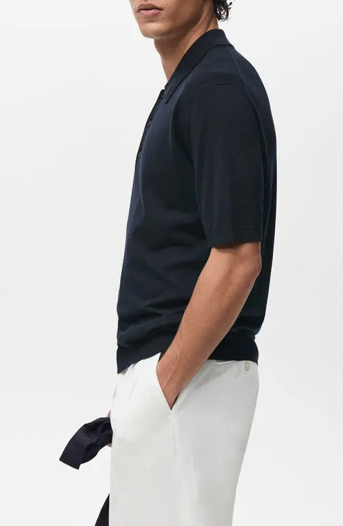 Mango Fine Knit Polo