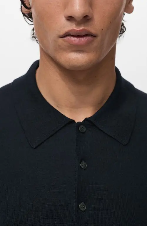 Mango Fine Knit Polo