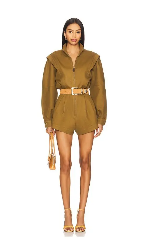 Ronny Kobo Nabil Romper - Military Green