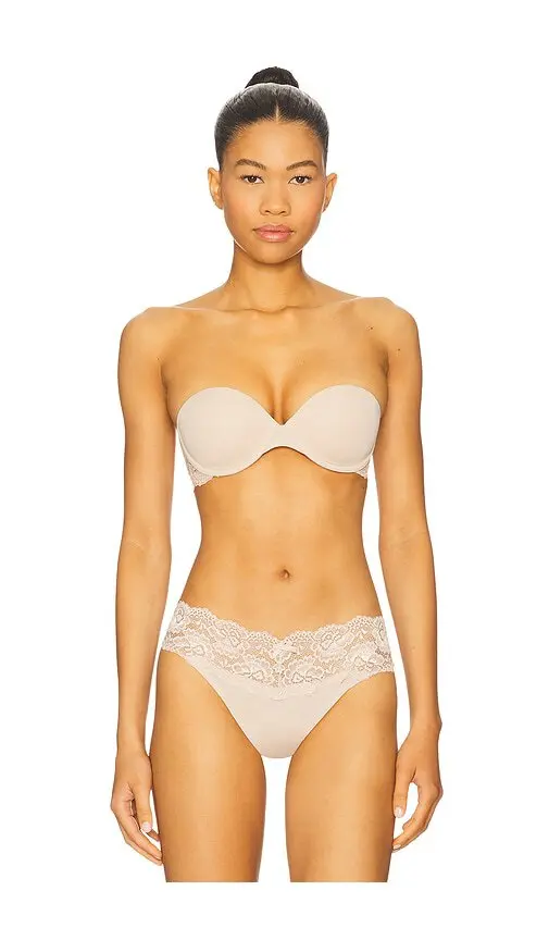 SKARLETT BLUE Goddess Multi-way Strapless Bra In Nude - Cashmere