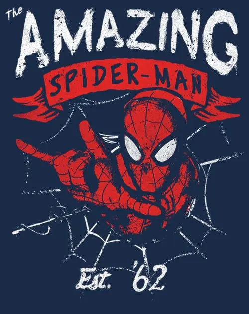 MARVEL Spider-man Est 62 Graphic T-shirt