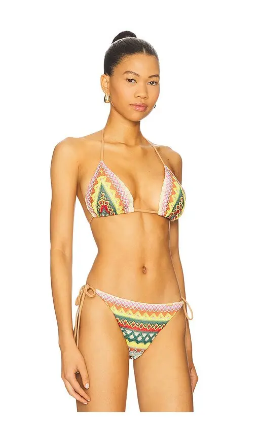 Luli Fama Triangle Bikini Top