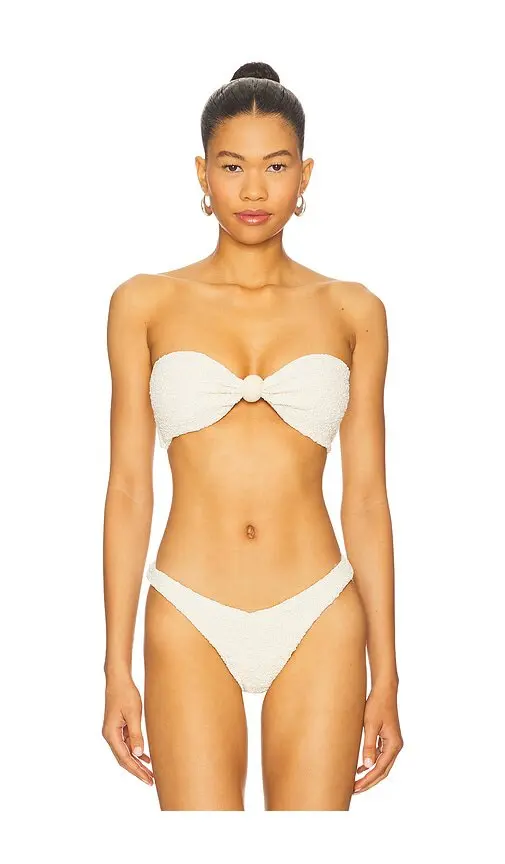 Devon Windsor Noah Bikini Top - Fawn