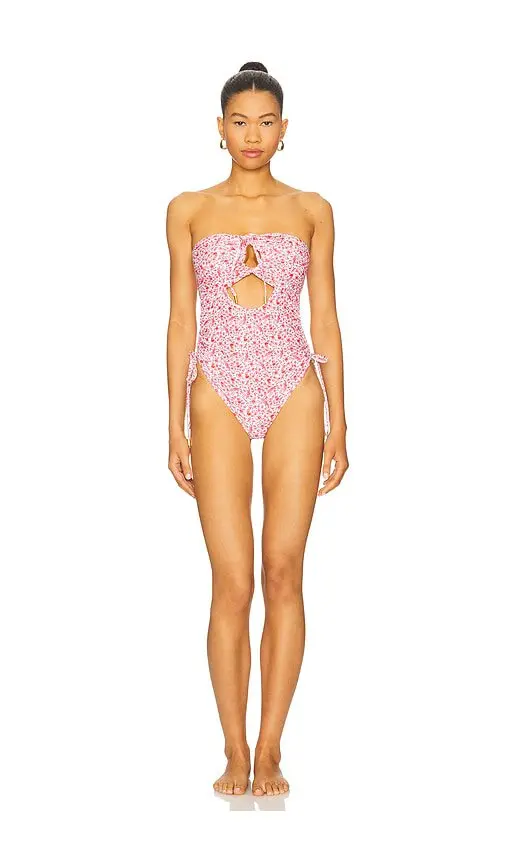 Tularosa Dilara One Piece - Berry Ditsy Floral