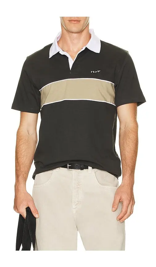 Volcom Gemstone Polo In Black