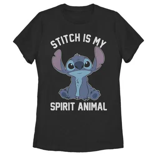 LILO & STITCH Disney Graphic T-shirt - Black
