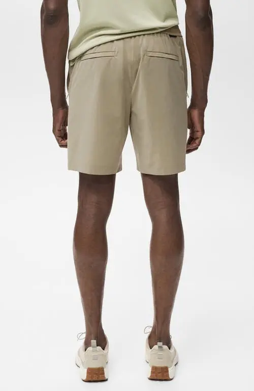 Mango Coolmax® Bermuda Shorts - Khaki