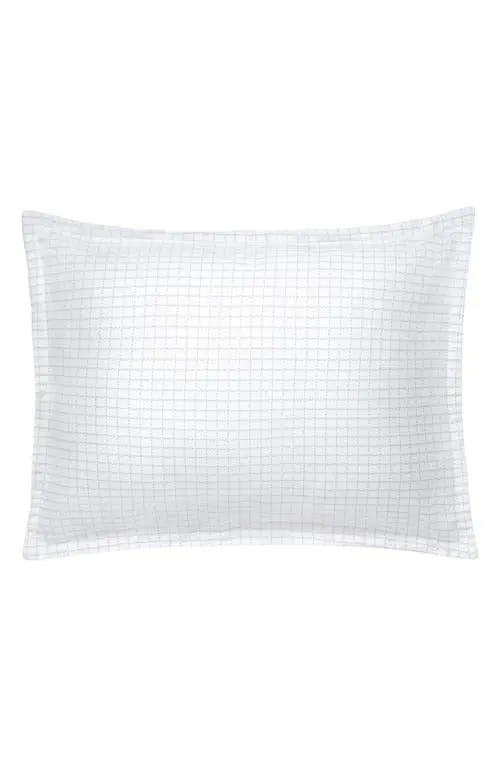 DOMANI HOME Oxford Pillow Sham - Grey Grid