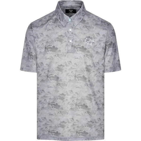 EASTSIDE GOLF Signature Polo - Charcoal Cloud Print