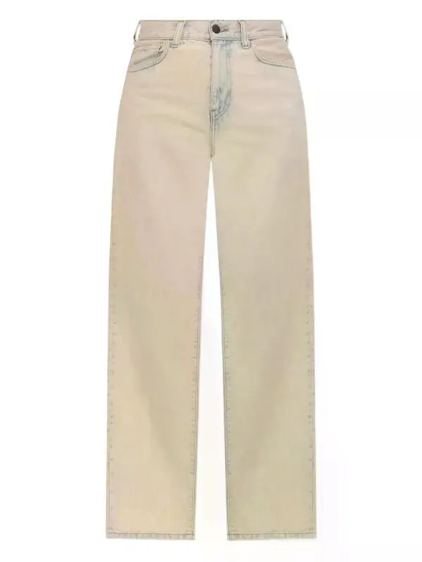 Carhartt Work In Progress Logo Patch Jeans