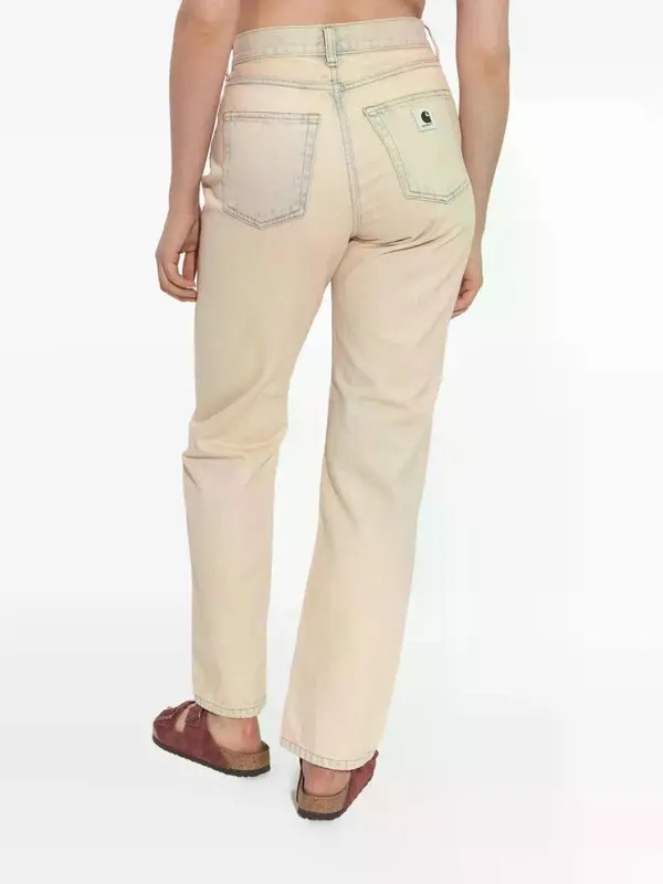 Carhartt Work In Progress Logo Patch Jeans