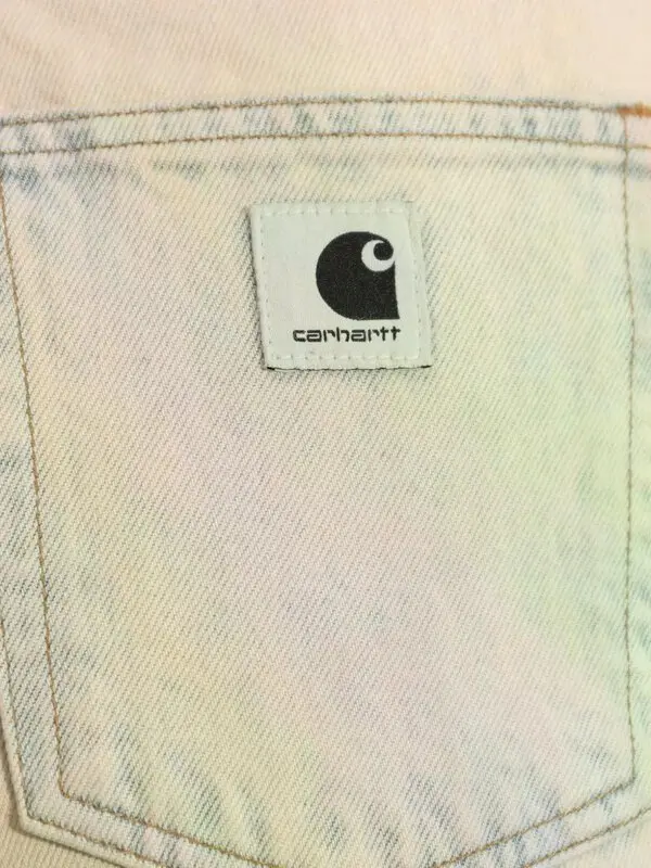 Carhartt Work In Progress Logo Patch Jeans