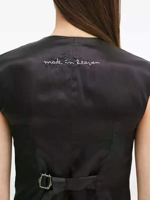 Fiorucci Button-fastening Sleeveless Top