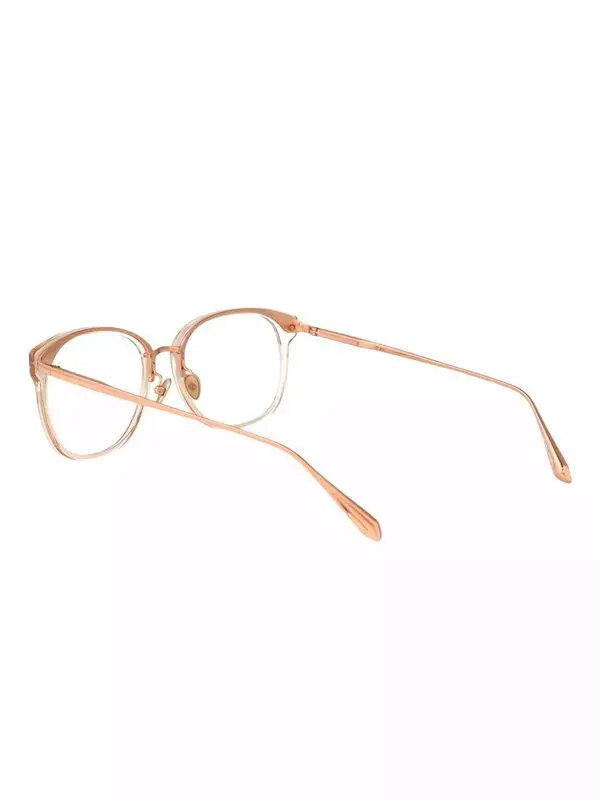 Linda Farrow Cyrus Round-frame Eyeglasses