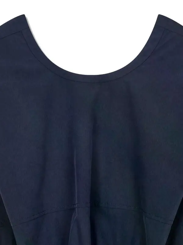 STUDIO TOMBOY Twisted Gathered Dress - Blue