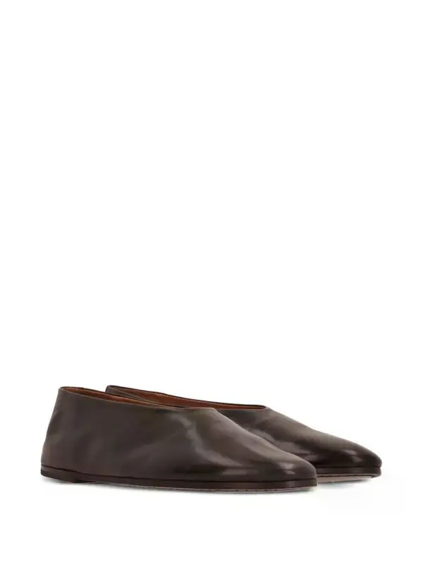 Marsèll Leather Ballet Flats