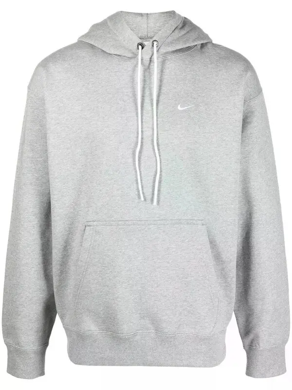 Nike Logo-embroidered Cotton Hoodie