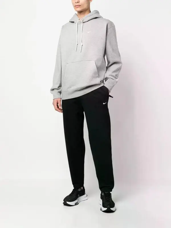 Nike Logo-embroidered Cotton Hoodie