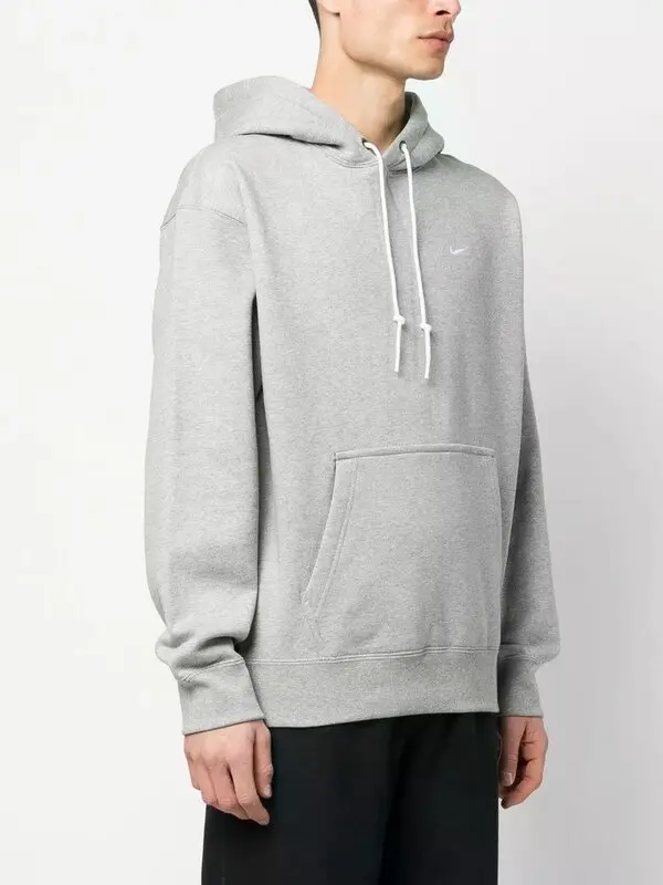 Nike Logo-embroidered Cotton Hoodie