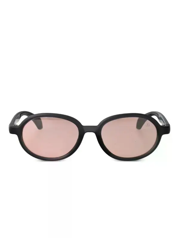 Moncler Caprice Round-frame Sunglasses - Black