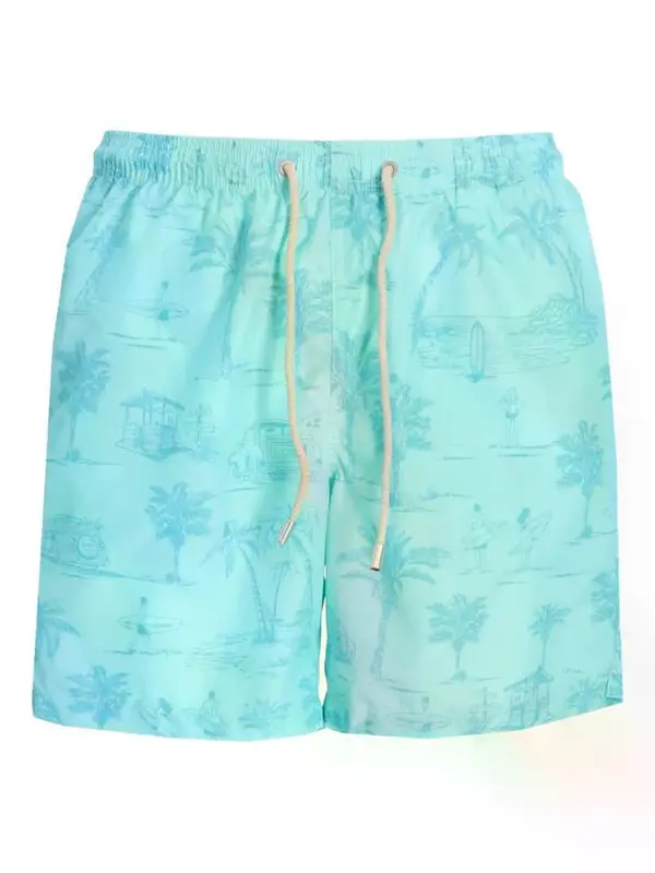 MC2 SAINT BARTH Printed Swim Shorts