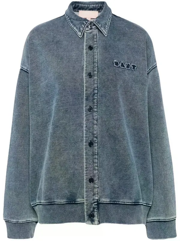 A BATHING APE Logo Patch Long-sleeved Shirt