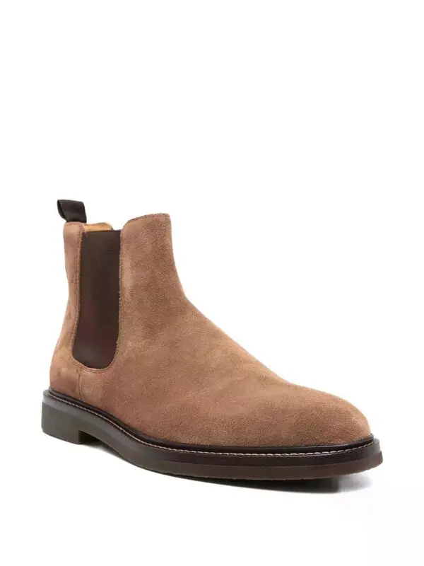 Brunello Cucinelli Suede Chelsea Boots