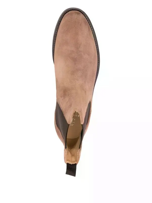 Brunello Cucinelli Suede Chelsea Boots