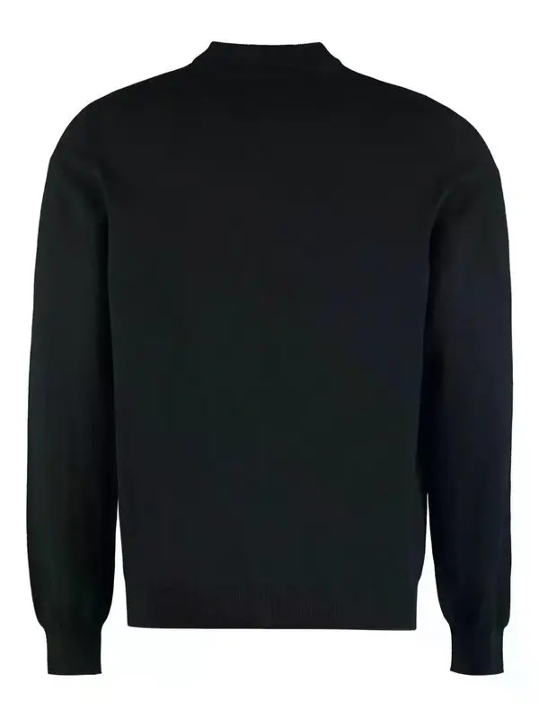 THE (ALPHABET) Cotton Crew-neck Sweatshirt
