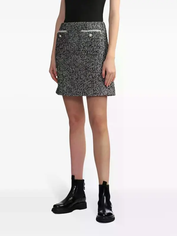 A BATHING APE Houndstooth Miniskirt