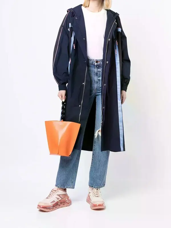 BAPY BY *A BATHING APE® Contrast-panel Raincoat