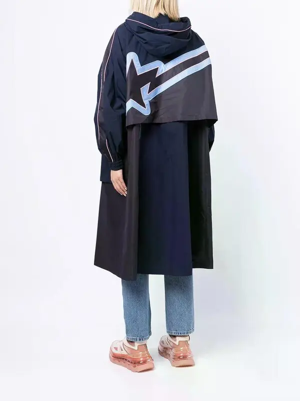 BAPY BY *A BATHING APE® Contrast-panel Raincoat