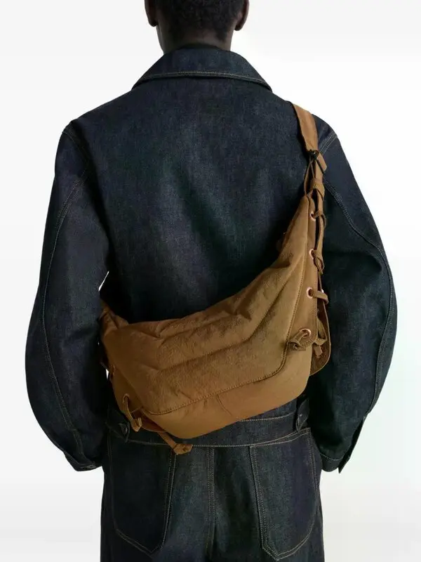 LEMAIRE Small Soft Game Quilted Shoulder Bag - Brown