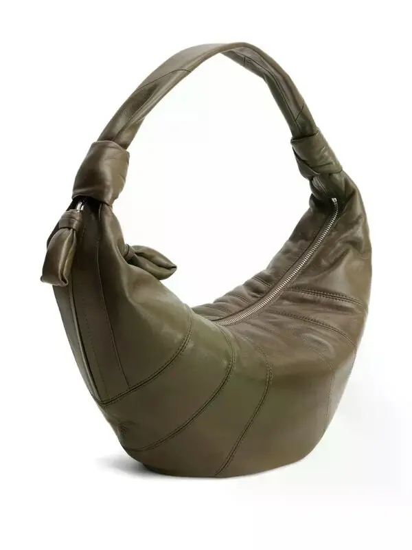 LEMAIRE Fortune Croissant Shoulder Bag In Nappa Lambskin - Neutrals