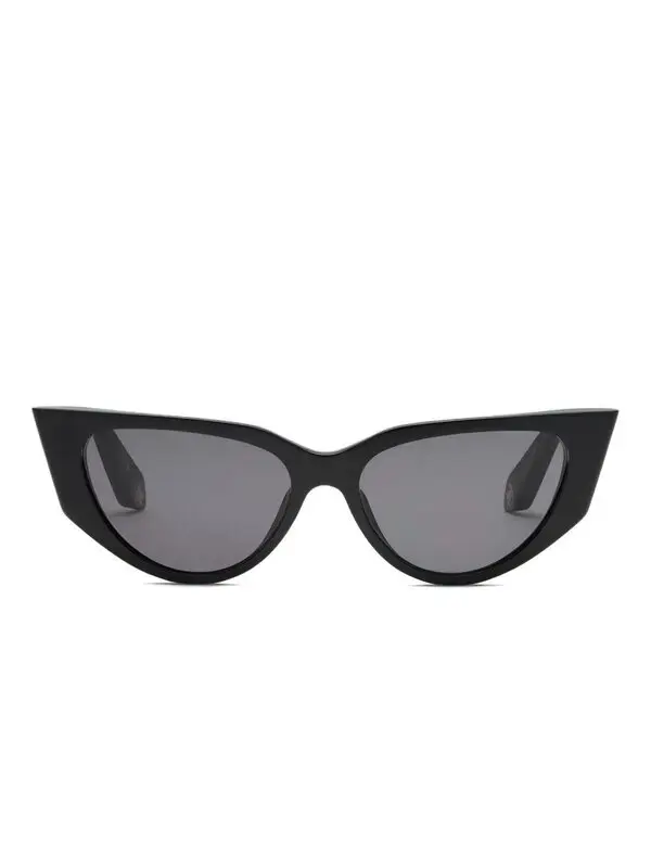 Roberto Cavalli Cat-eye Frame Sunglasses - Black