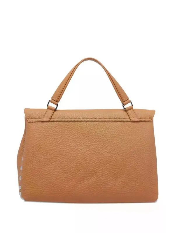 ZANELLATO Postina Medium Leather Tote Bag - Brown