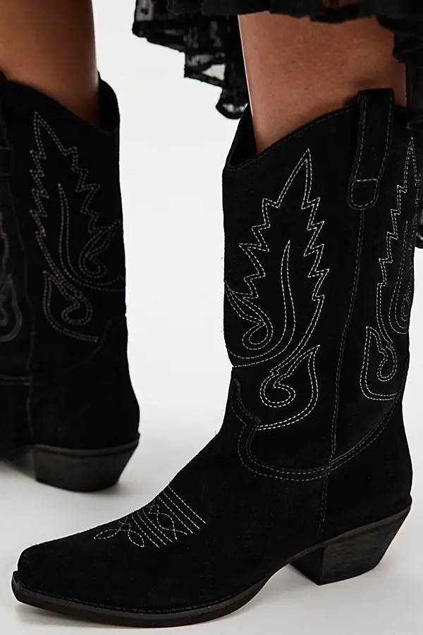 Matisse Blue Skies Western Boots - Black