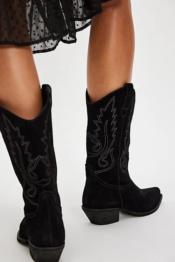 Matisse Blue Skies Western Boots - Black